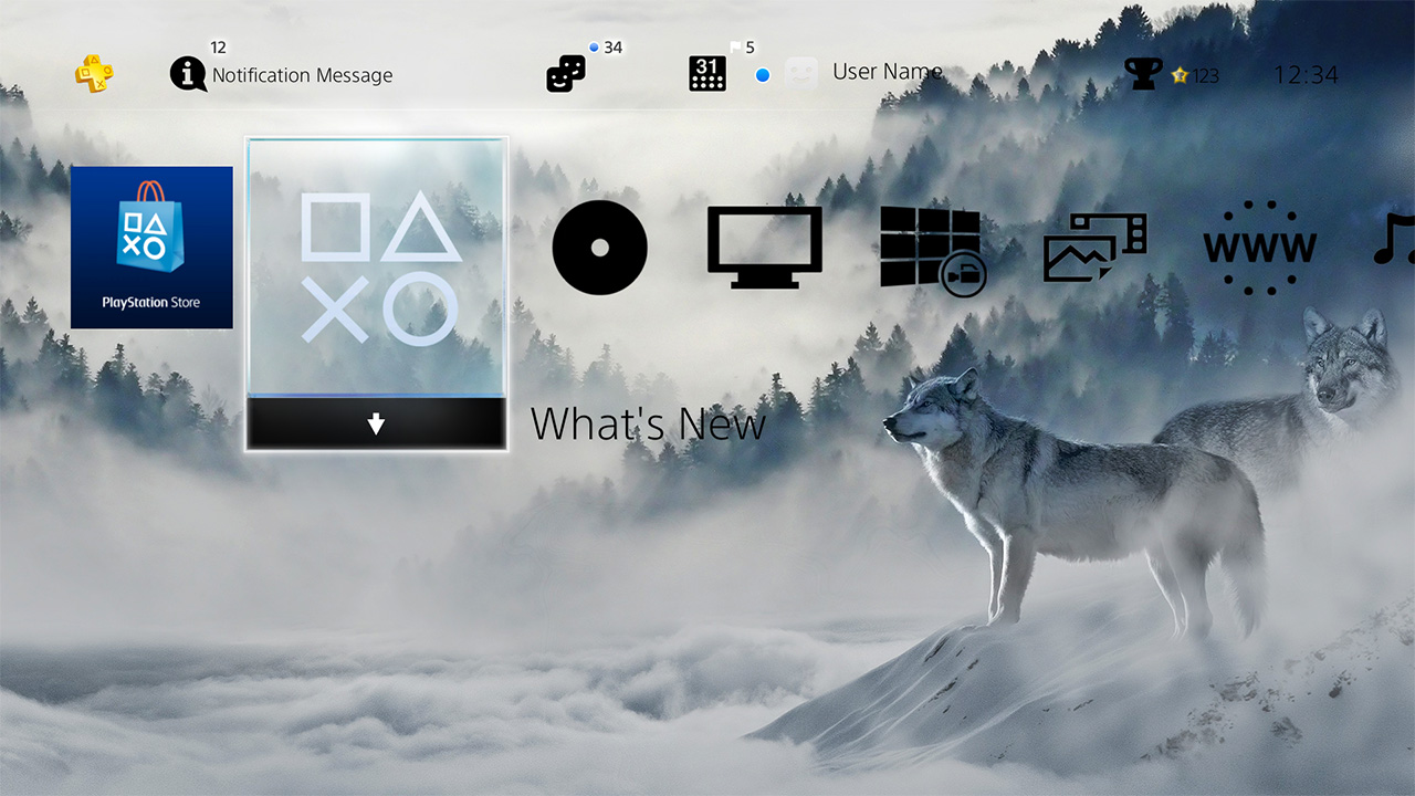 Wolves in the Fog HiQ Theme on PS4 | Official PlayStation™Store US