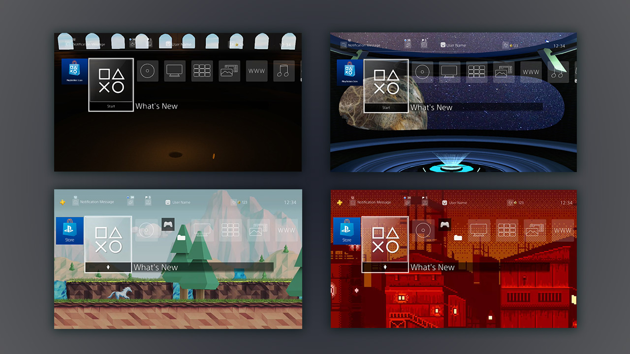 44 Premium Themes and Avatars Bundle no PS4 | PlayStation™Store oficial ...